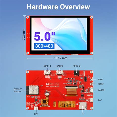elecrow 5 inch touchscreen monitor with india ubuy