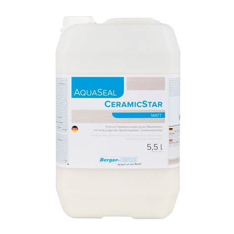 Berger Seidle Aquaseal Ceramicstar 2k Parkettlack Matt 5 5 Ltr Kaufen