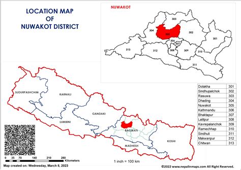 Nuwakot Maps Of Nepal