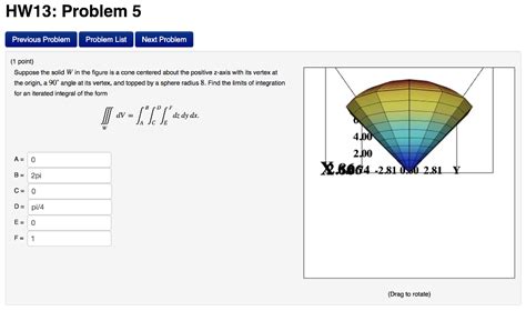 Solved HW Problem Previous Problem Problem List Next Chegg Com