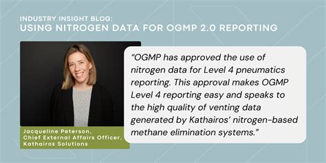 Using Nitrogen Data For Ogmp 2 0 Reporting Kathairos