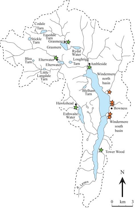 10 Location Of Present Wastewater Treatment Works Wwtws In The