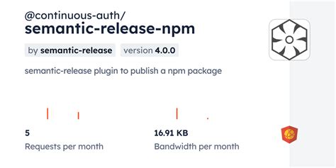 Continuous Authsemantic Release Npm Cdn By Jsdelivr A Cdn For Npm