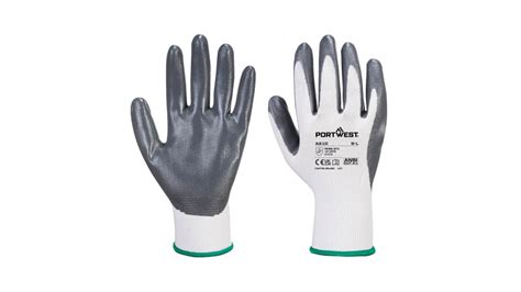 A310grwxxl Portwest A360 Senti Flex Glove Grey White Elastane