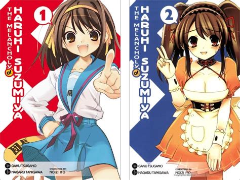 The Melancholy Of Haruhi Suzumiya Vols 1 2 By Nagaru Tanigawa Art