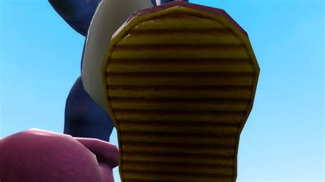 Blue Ssbb Yoshi Stomping On You By Picklenick95 On Deviantart