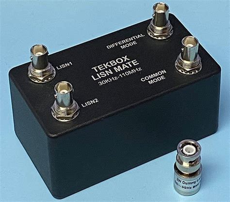 Review Tekbox Lisn Mate Is Valuable For Evaluating Filter Circuits