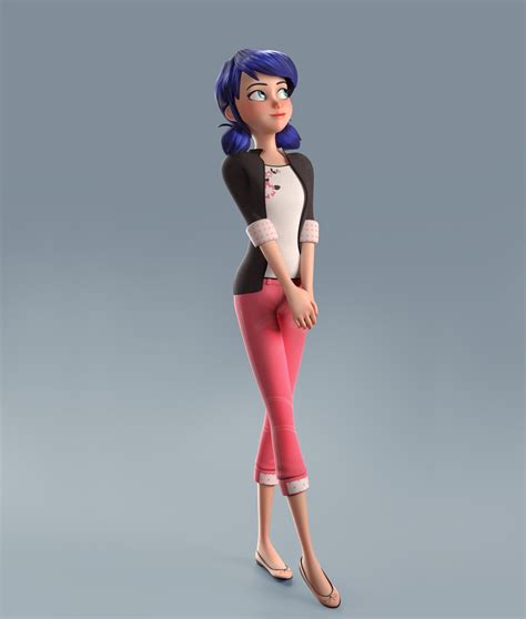 Marinette Miraculous Ladybug 3d Character 3d Characters Disney
