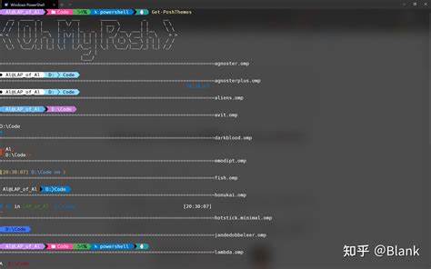 windows terminal美化（oh my posh3） 知乎