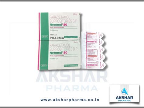 Neomol 80 Anal Suppository General Medicines At Best Price In Surat