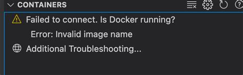 containers panel not working · issue 3731 · microsoft vscode docker