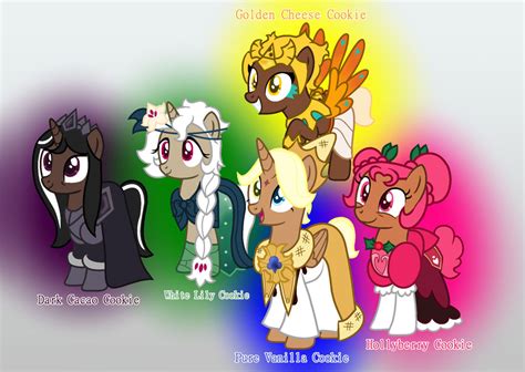 Ancient Cookies As Ponies Cookie Run Mlp By Darkdragondeception On Deviantart
