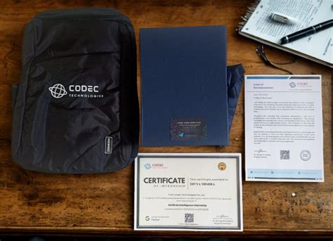 Free Internship Kit Codec Technologies