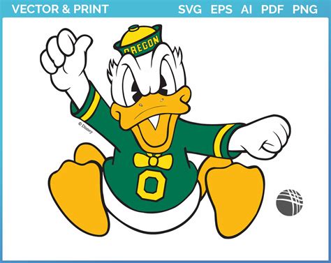 Oregon Ducks Logo Vector
