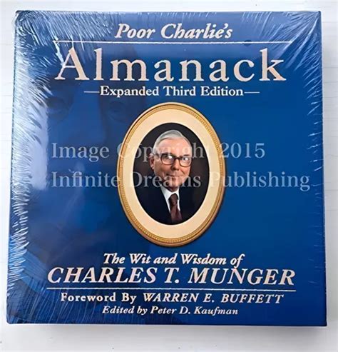 Book Poor Charlies Almanack The Wit And Wisdom Of Charles Mercadolibre