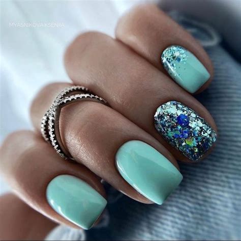 Teal Nails Inspiration And Ideas Get Your Nails Summer Ready Nail