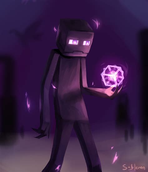 Enderman Minecraft Fanart