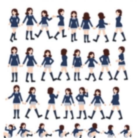 Pixel Art Sprite Sheet For Godot 44 Stable Diffusion Online