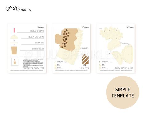 Bubble Tea Origami Bubble Tea Wall Art Boba Tea Paper 3d Etsy Artofit