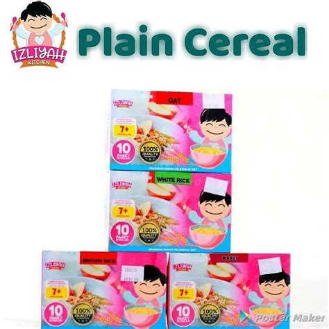 Butik Shia 💡3 Jenis Bubur Plain Yang Boleh Dicuba 😍 🔥 Facebook