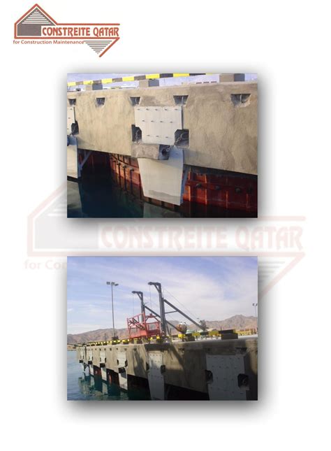 Repairing Of Zeitco Gabal El Zeit Jetty Constraite Egypt
