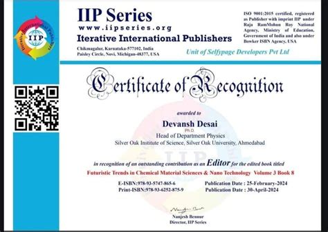 Dr Devansh Desai On Linkedin Happy To Receive Certificate Of