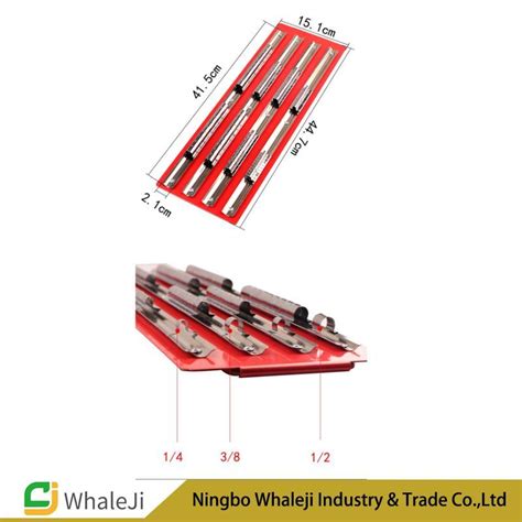 Steel Socket Storage Set With 6inch Steel Sockets Vehicle Repair