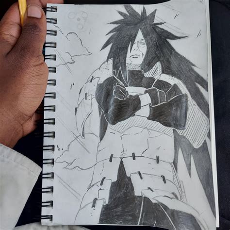 Madara Drawing Doing Obito Next Rnaruto