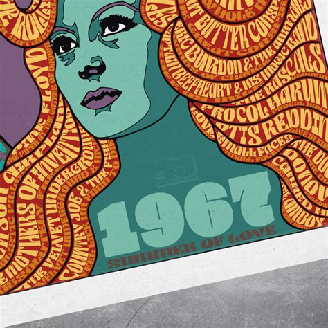1967 The Summer Of Love Poster Print Limited Edition Of Only 100