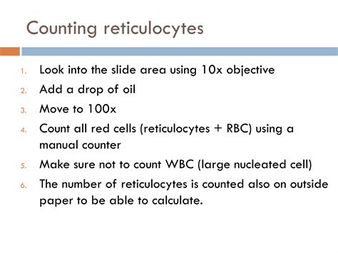 60658 Reticulocytes Count Pdf