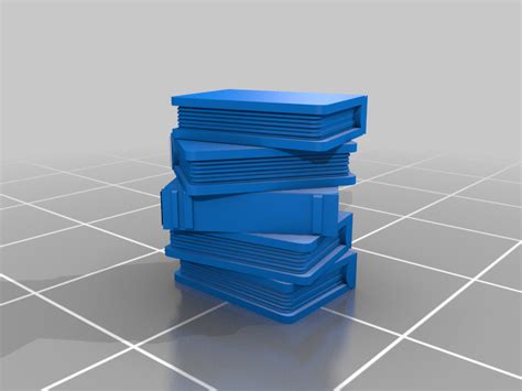 Book Stacks Terrain By Ellie Valkyrie Download Free Stl Model