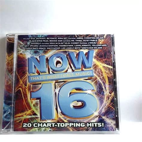 Now Thats What I Call Music 16 Cd Us 2004 Universal Av156 Eur 5