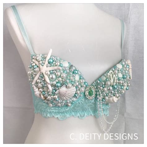 Mermaid Bra Etsy