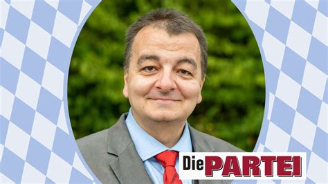 Landtagswahl Bayern 2023 Daniel Weigelt Die Partei Im Stimmkreis Miesbach