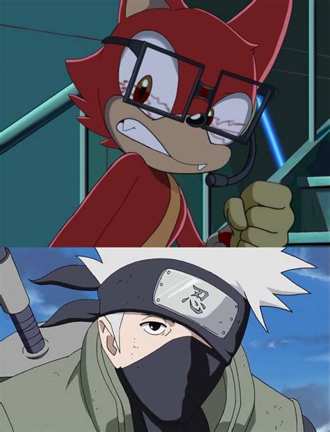 Kakashi Hatake And Gadget The Wolf Sonic Forces By Edwinabesia On Deviantart