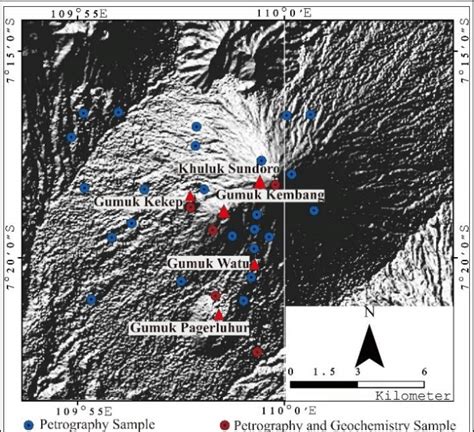 Location Of Rock Sampling Modified From
