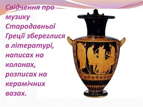 Свідчення про музику Online Presentation