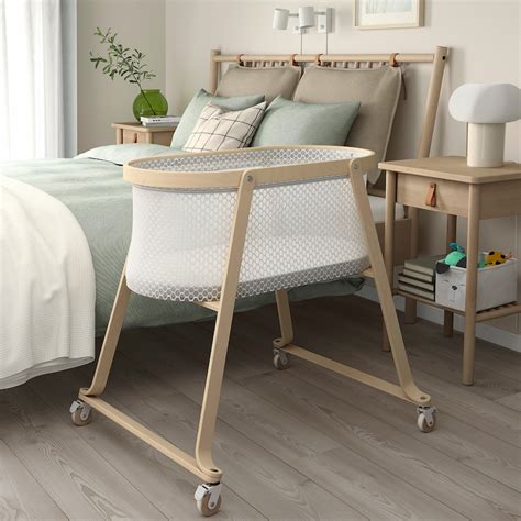 ÄlskvÄrd Bassinet With Mattress Birch 40x73 Cm Ikea Uk