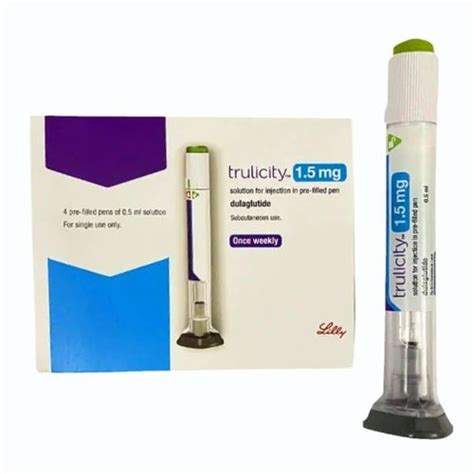 Trulicity 15mg Pre Filled Pen 100 Iuml At ₹ 6047box Dulaglutide