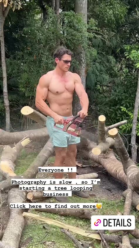 Auscaps Mitchell Burns Shirtless On Instagram