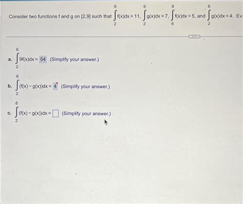 solved consider two functions f ﻿and g ﻿on 2 9 ﻿such that
