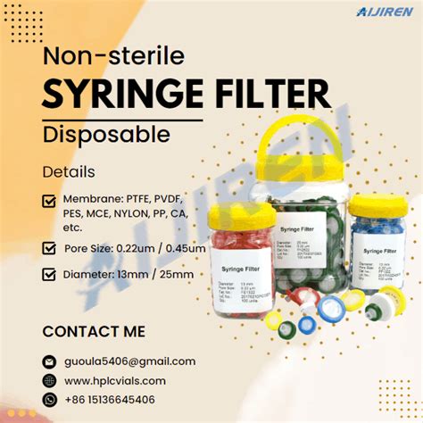Why Should You Use Syringe Filters For Environmental Sample Analysis