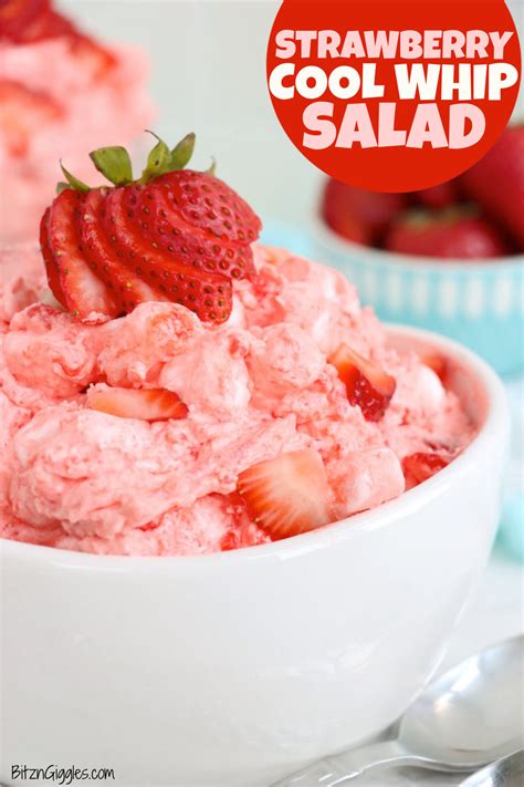 Strawberry Fluff Jello Cool Whip