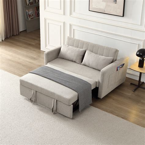 Small Pull Out Sofa Bed 3 In 1 Sofa Bed Linen Convertible