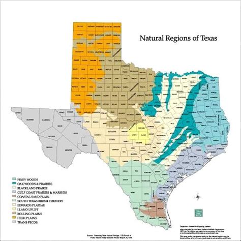 Section 7 Selecting Wildflowers By Natural Vegetative Region