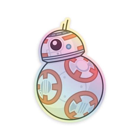 Bb 8 Sticker Bb 8 Decal Bb8 Sticker Sticker Star Wars Etsy
