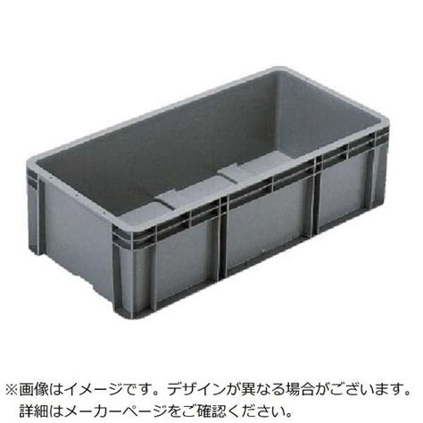 リス Tp規格コンテナー 239248 Tp－362 グレー Tp362 岐阜プラスチック工業｜u Plastic Industry