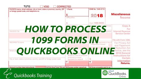 How To Process 1099 Forms In Quickbooks Online Youtube