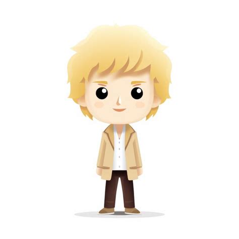 Premium Photo Cute Minimalist Christopher Emoji On White Background