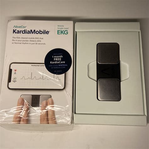 Alivecor Kardiamobile Personal Single Lead Ekg Monitor Ac 009 New